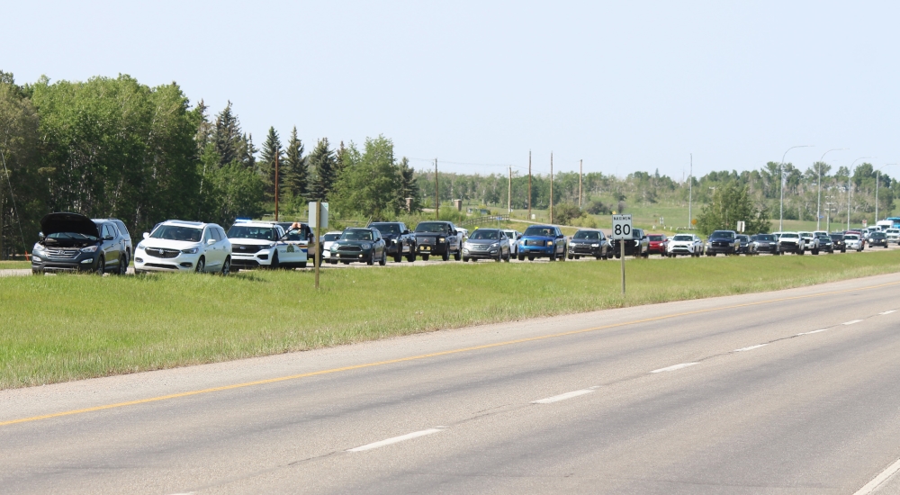 Update Traffic delayed heading into Okotoks after vehicle breakdown - HighRiverOnline.com ...